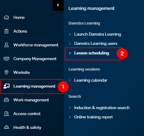 Lesson Scheduling – Damstra