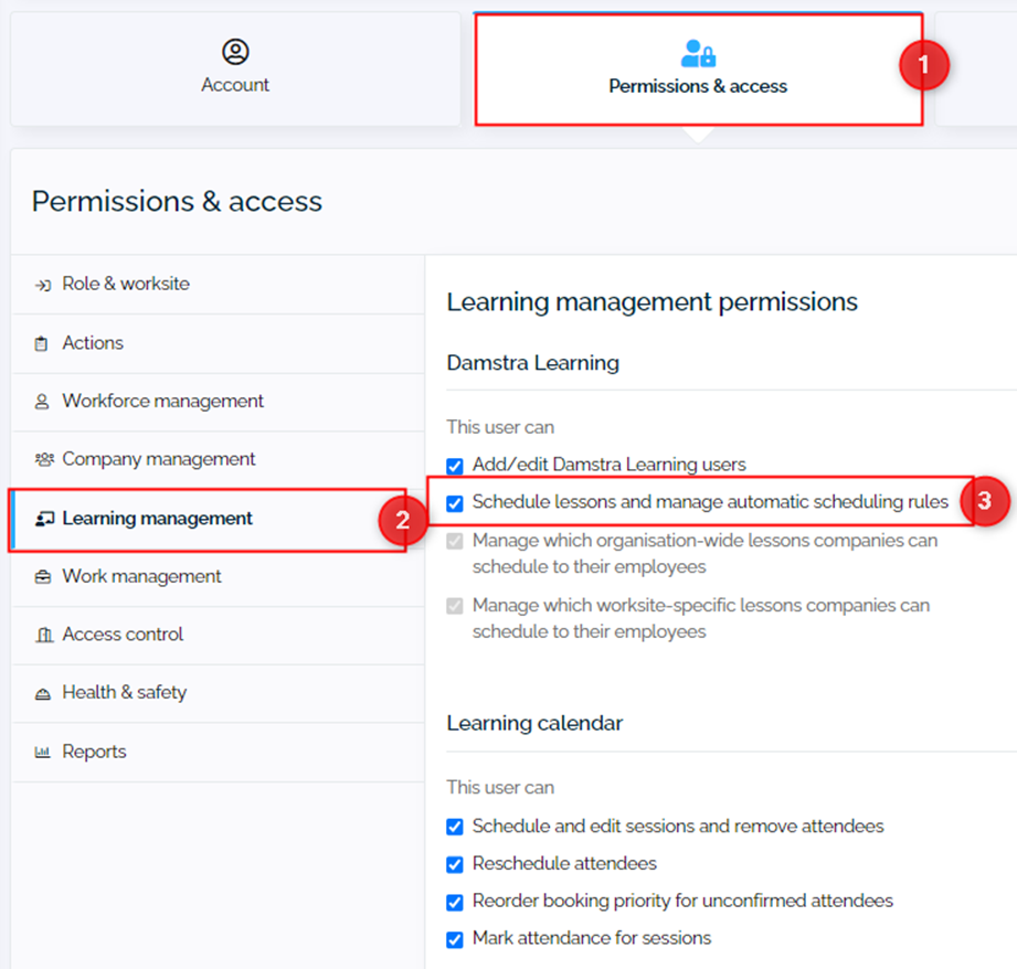 Lesson Scheduling – Damstra