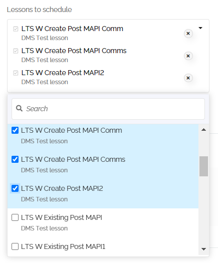 Online Lesson Scheduling – Damstra