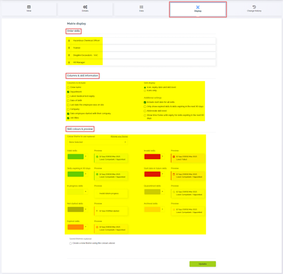 Workforce Management - Skills Matrix – Damstra