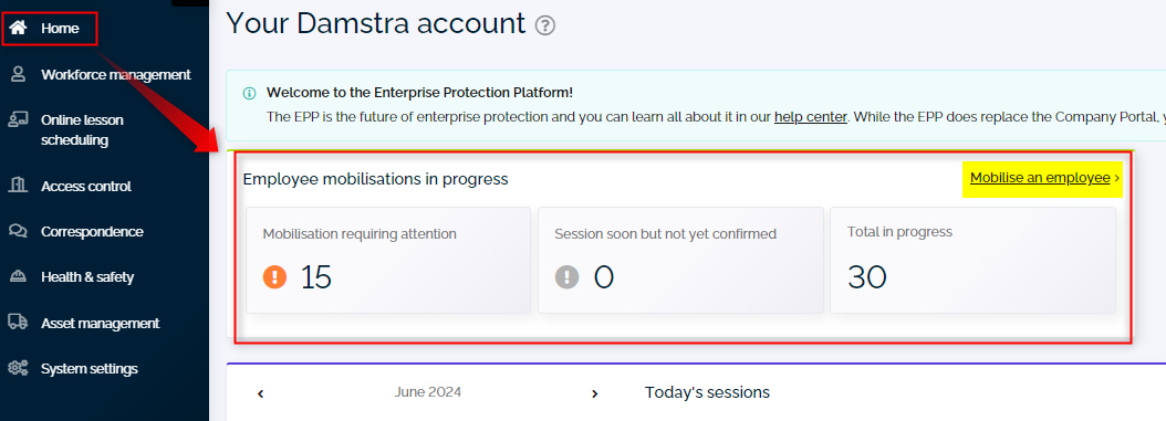 Workforce Management - Mobilise a New Employee – Damstra