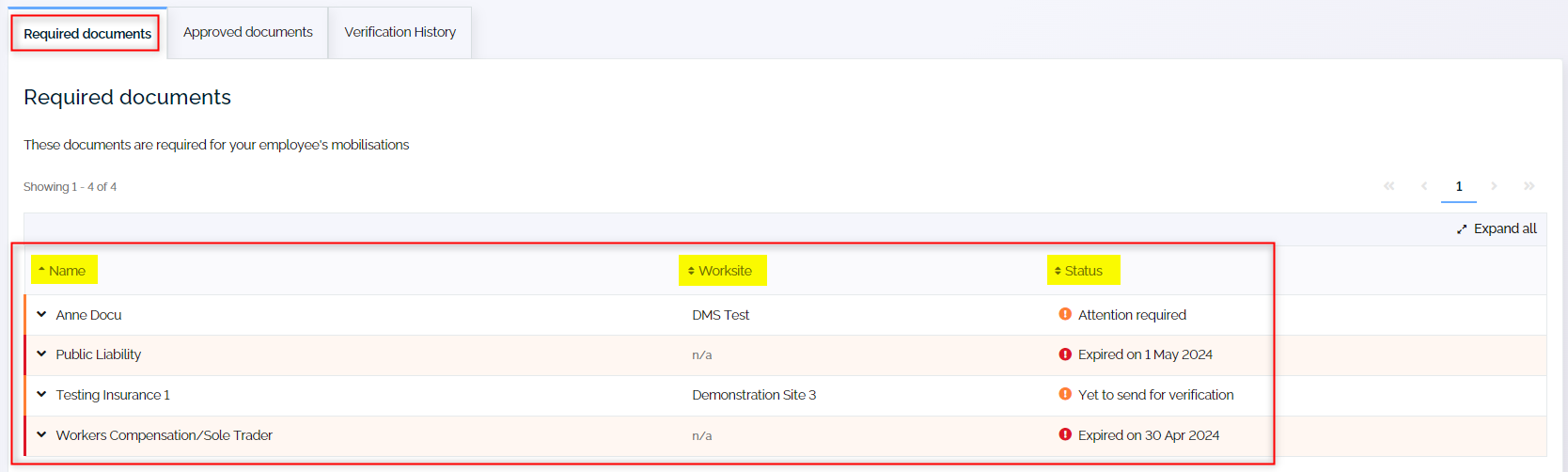 Workforce Management - Your Company Documents – Damstra