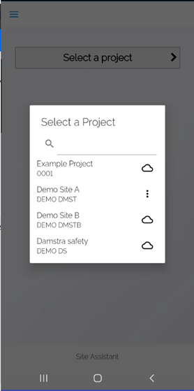 Mobile App - How to fill out a digital form – Damstra