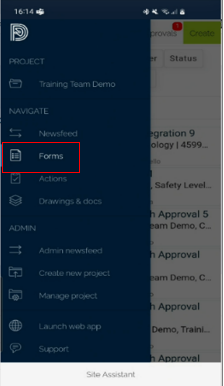 Mobile App - How to fill out a digital form – Damstra