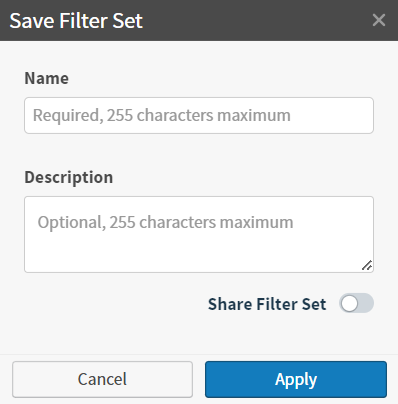 Create a Saved Filter – Damstra