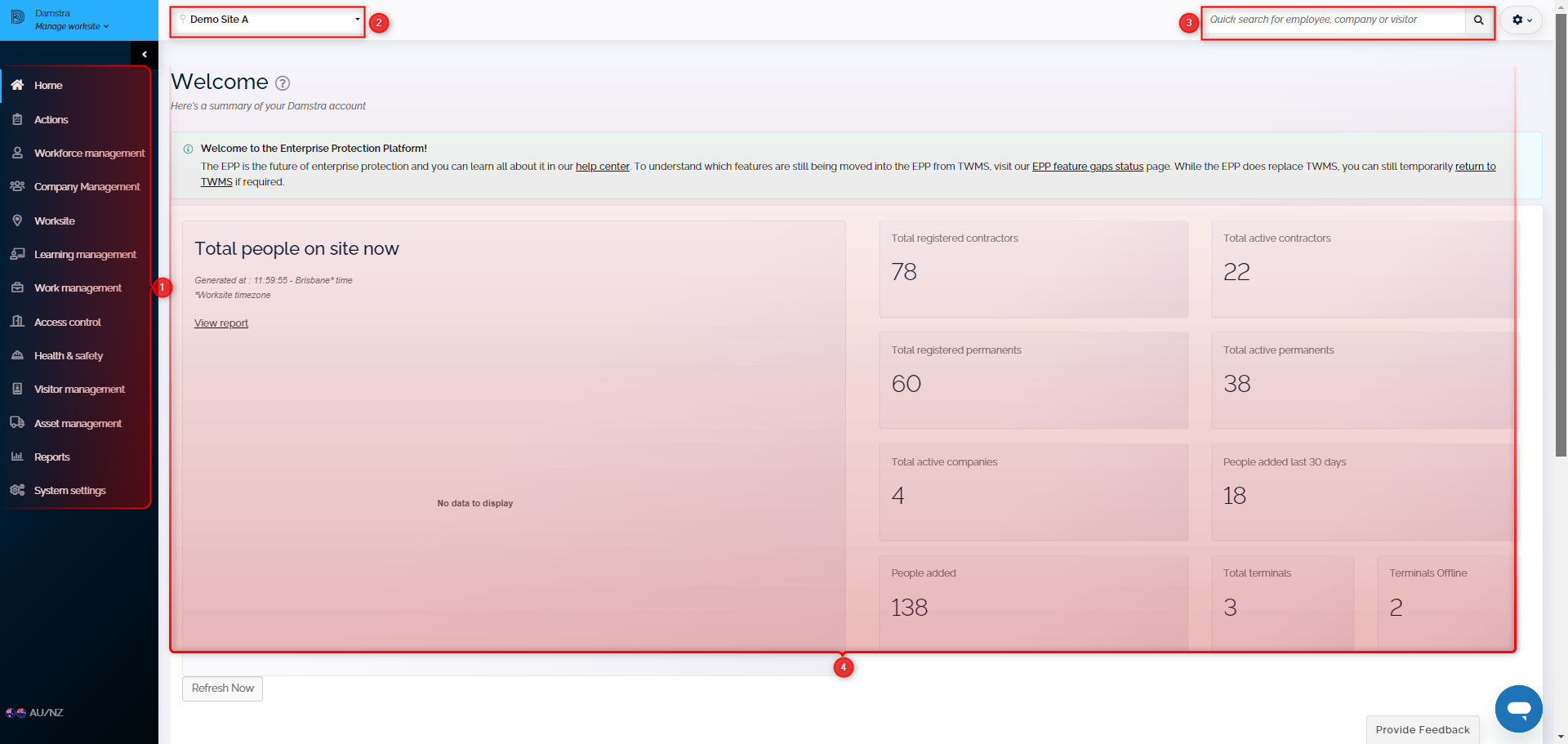 Homepage Overview - EPP – Damstra