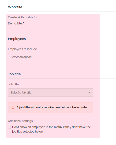 Creating a New Job Title Matrix – Damstra