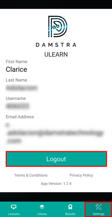 Damstra Learn Mobile App - How to login – Damstra
