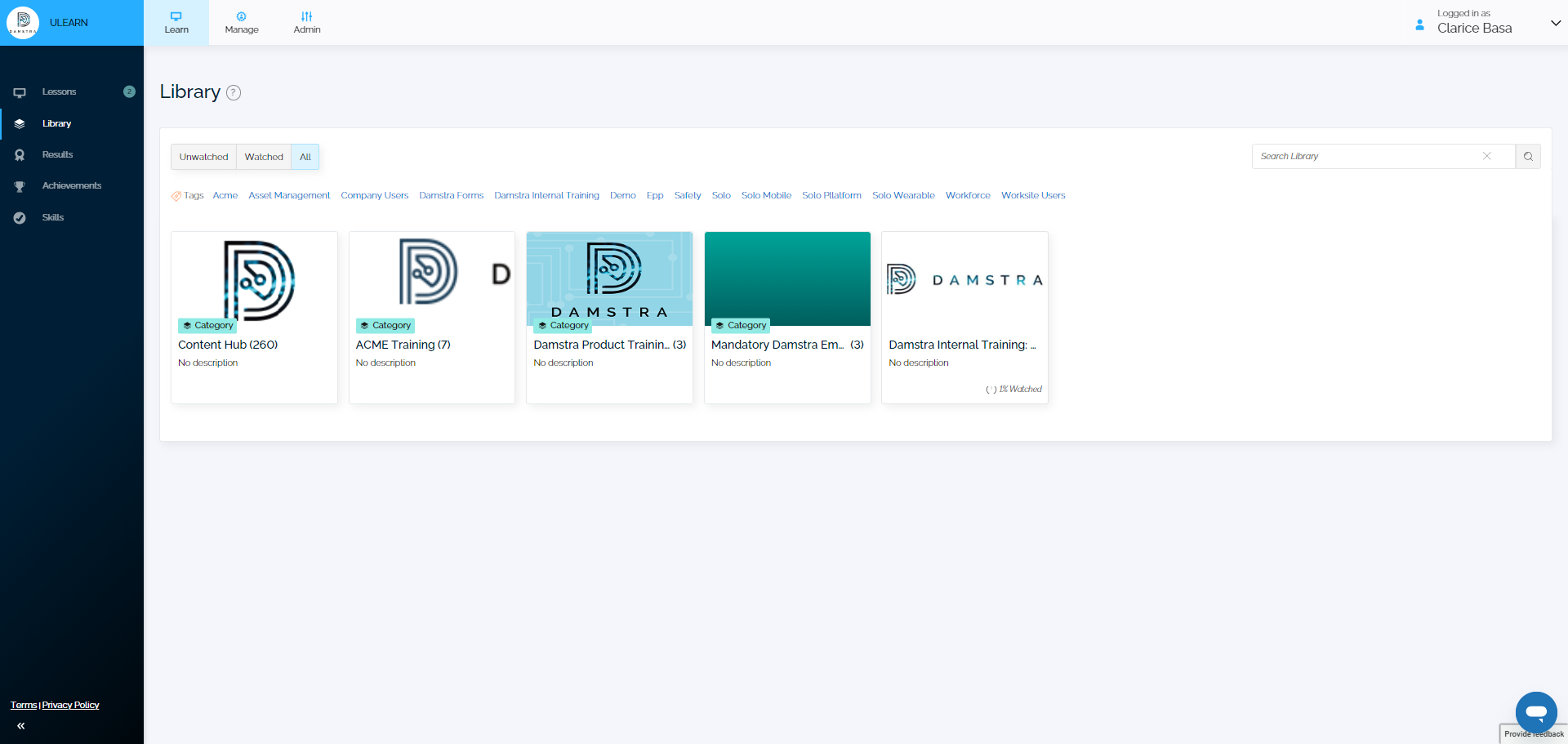 Watch Lessons – Damstra