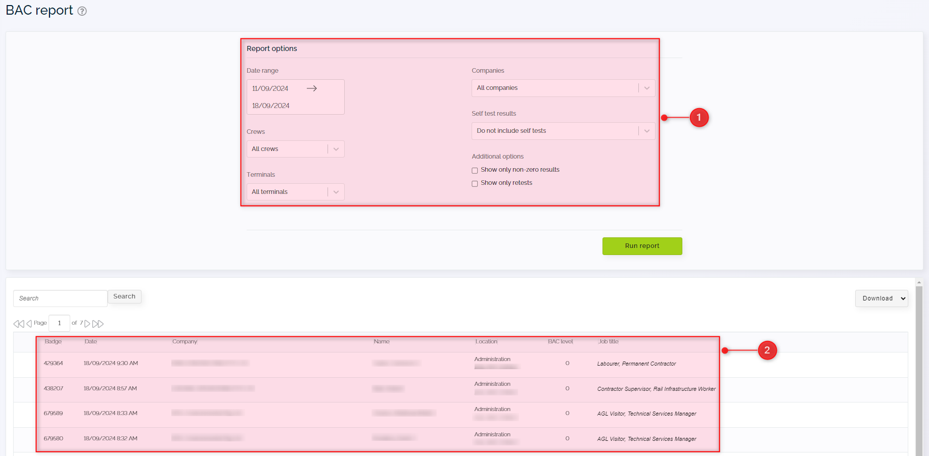 BAC report – Damstra