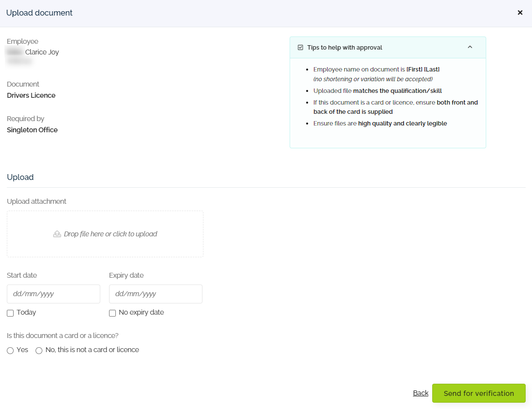 Expiries – Damstra