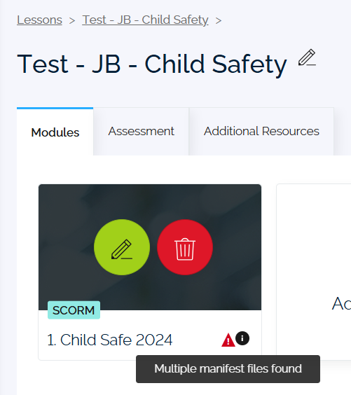 How to resolve "Multiple manifest files found" error when uploading ...