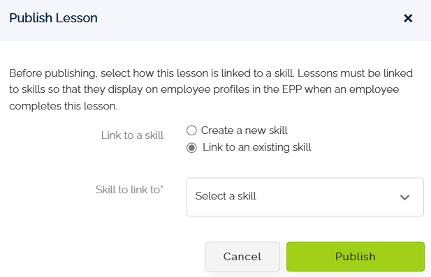 Linking Lessons to Skills – Damstra