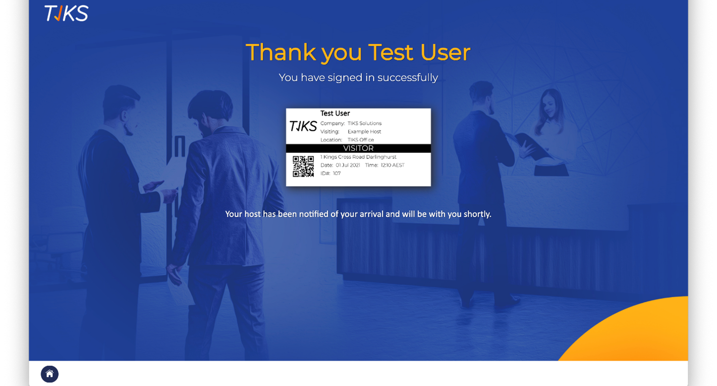 How does a user sign in using a kiosk? – Damstra
