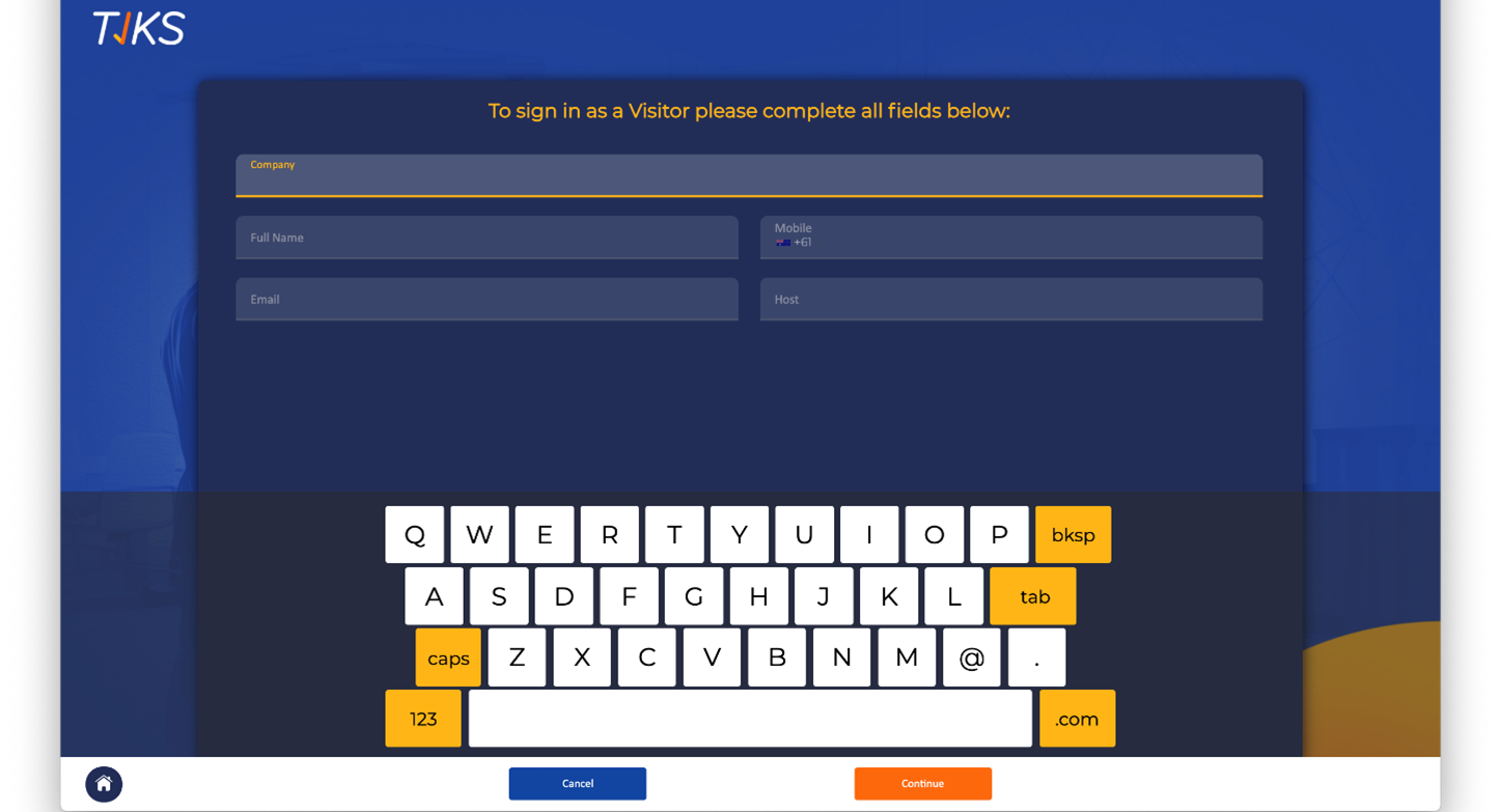 How does a user sign in using a kiosk? – Damstra