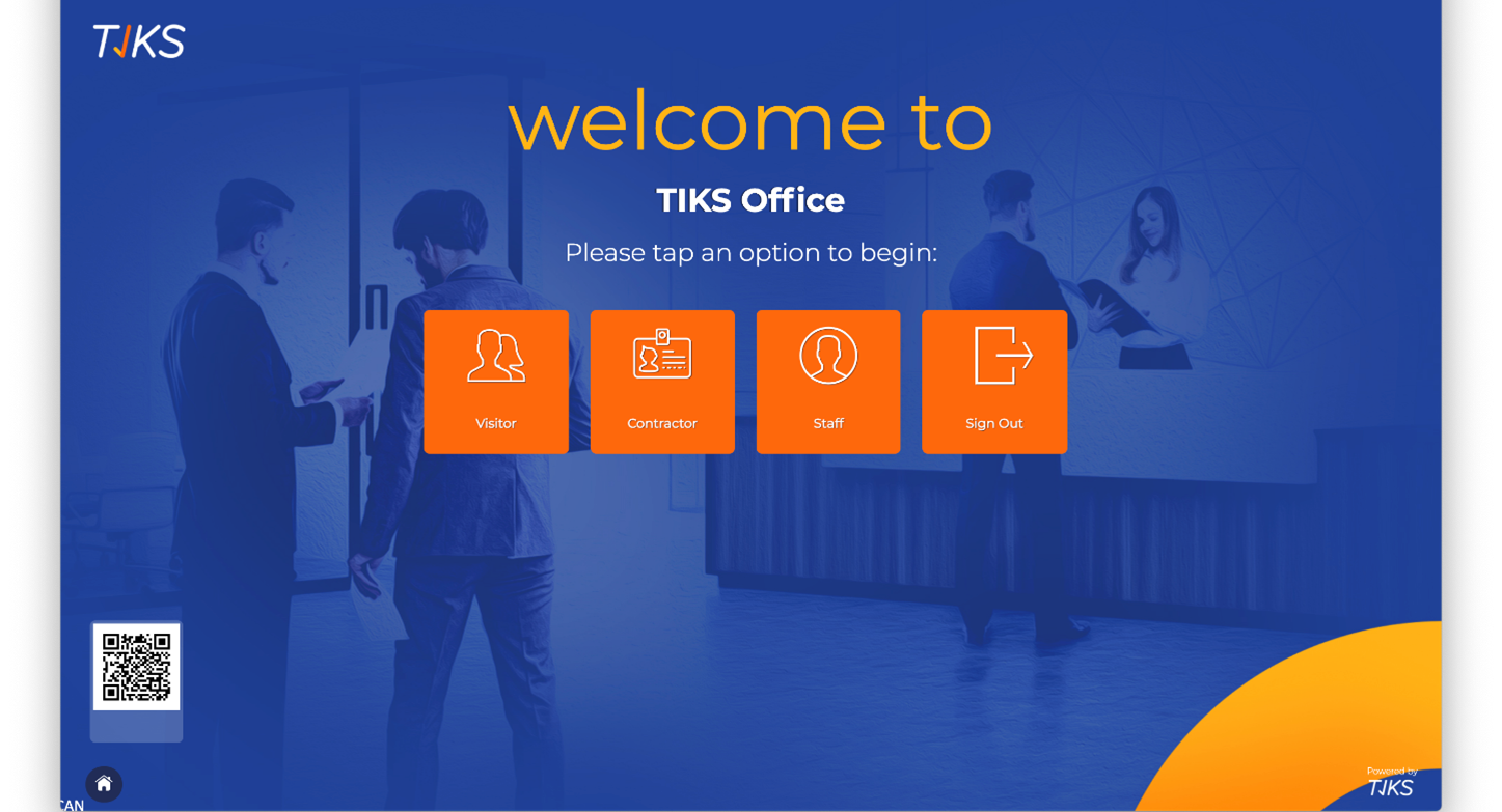 How does a user sign out using the kiosk? – Damstra