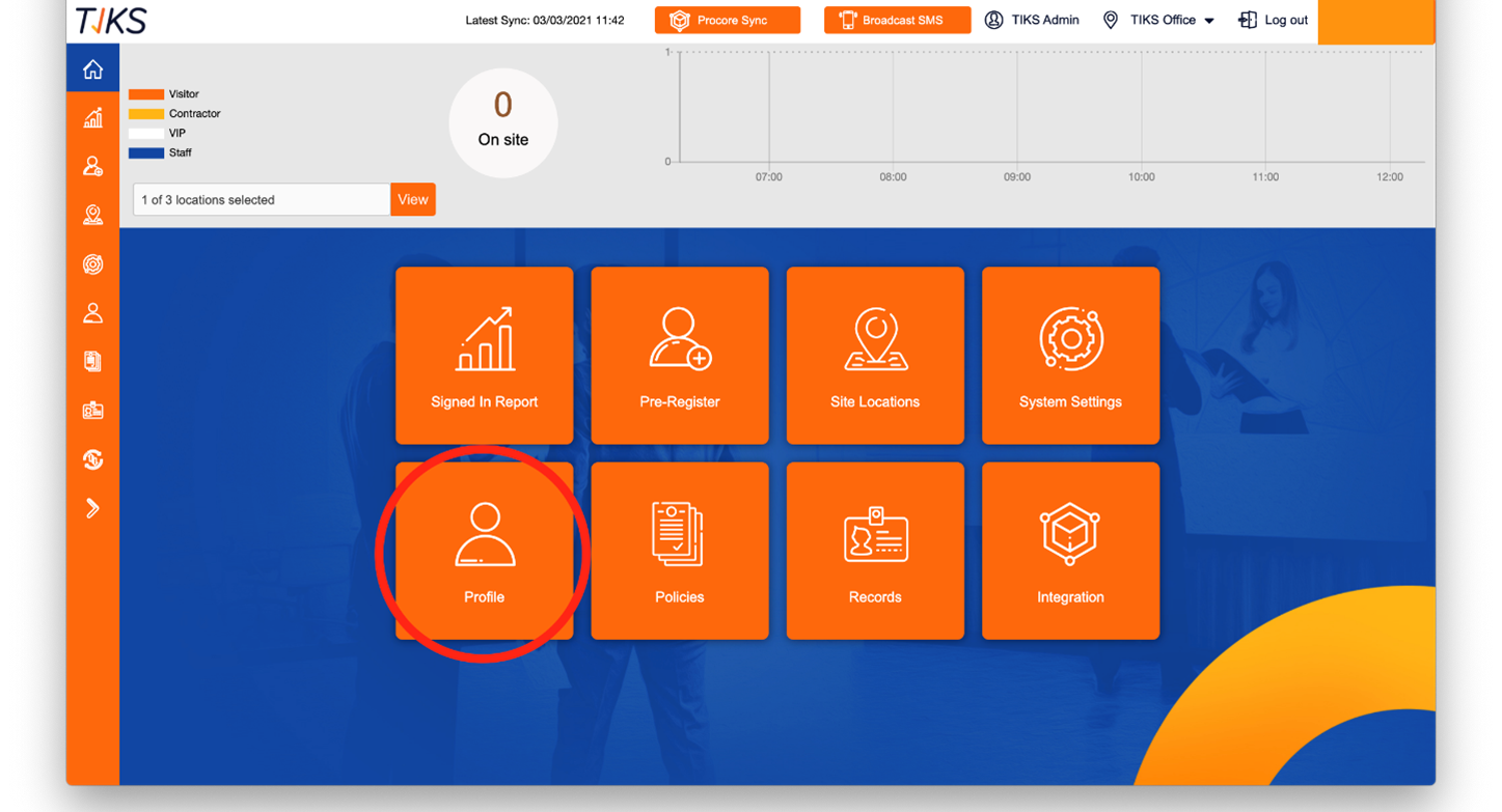 How do I manage my user Profile? – Damstra