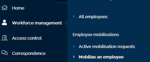 Employee Mobilisations Overview – Damstra