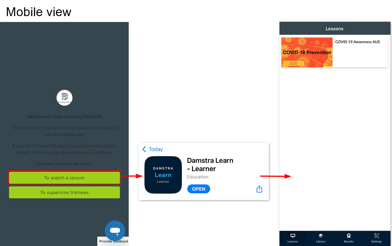 Damstra Learning's Welcome Email - What to do next – Damstra