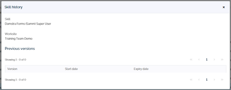 Employee Profile - Skill Records – Damstra