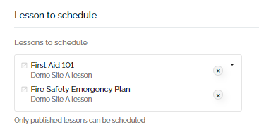 Lesson Scheduling – Damstra