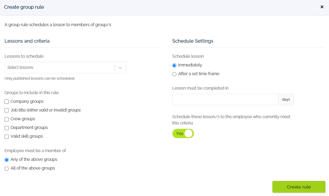Lesson Scheduling – Damstra