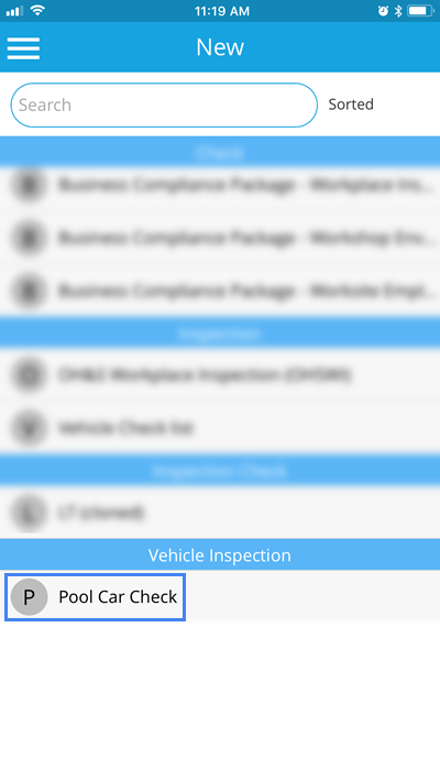 Completing an Ad-hoc Check - Check Mobile App – Damstra