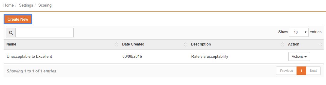 Setting up a Scoring System - Check Web Portal – Damstra