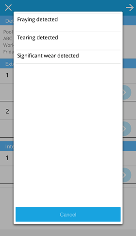 Completing a Planned Check - Check Mobile App – Damstra