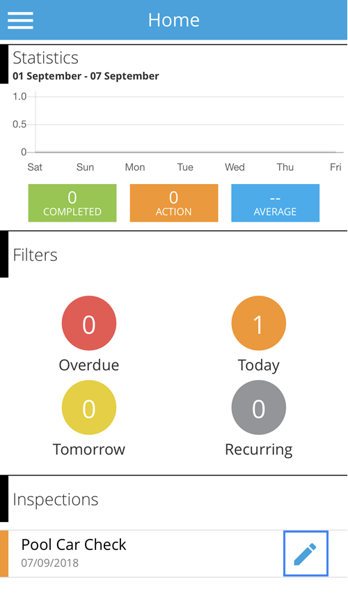 Completing an Ad-hoc Check - Check Mobile App – Damstra
