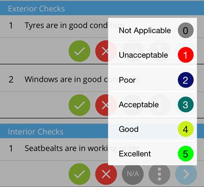 Completing a Planned Check - Check Mobile App – Damstra