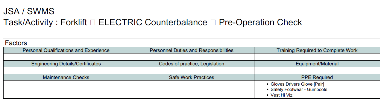 DS Release 21 Jun 2022 - Enhanced JSA/SWMS and SOPs & Manuals – Damstra