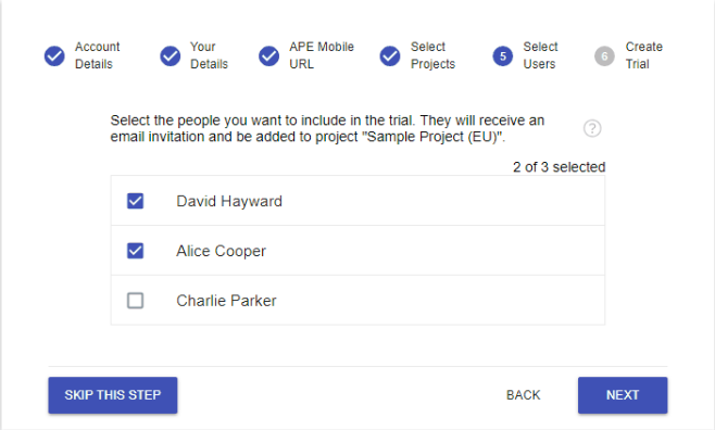 Starting a trial - Adding BIM 360 users to Damstra Forms – Damstra