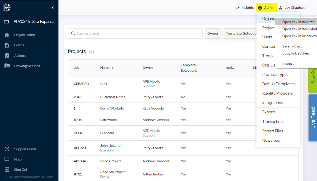 Using Damstra Forms - on the web – Damstra