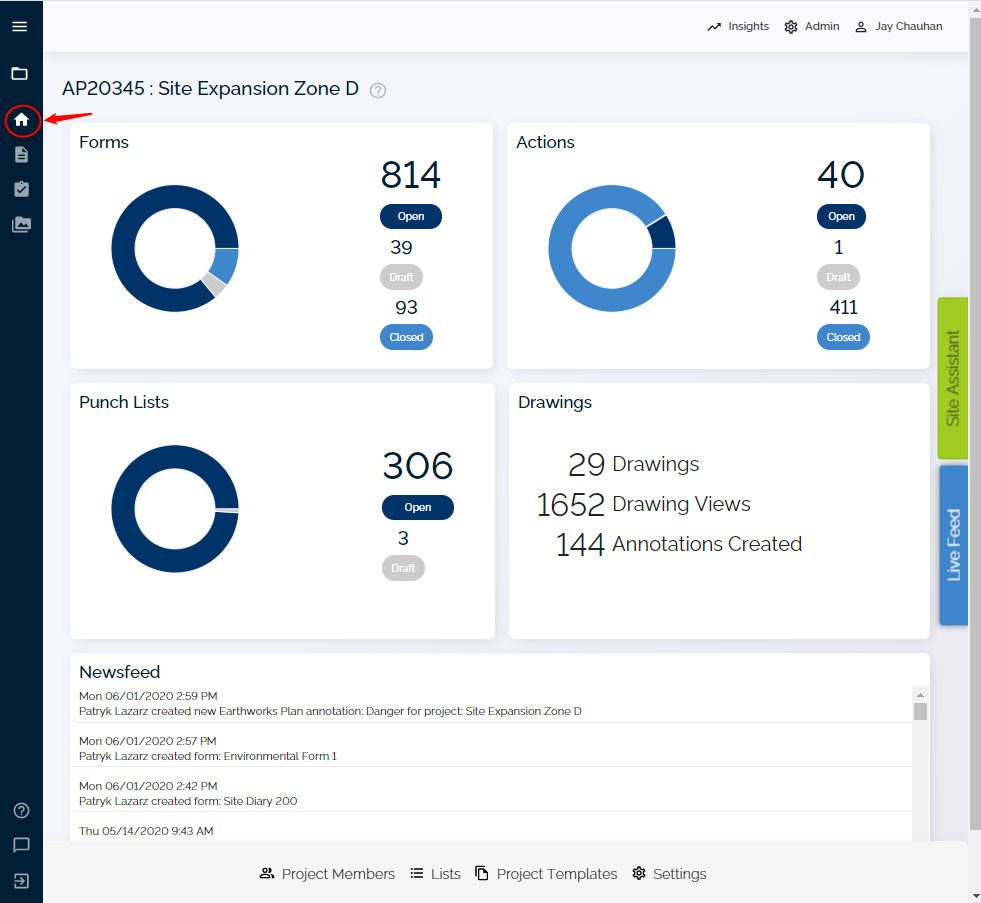 Using Damstra Forms - on the web – Damstra