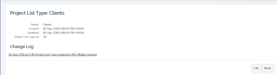 Organisation Administration - Managing Project List Types – Damstra