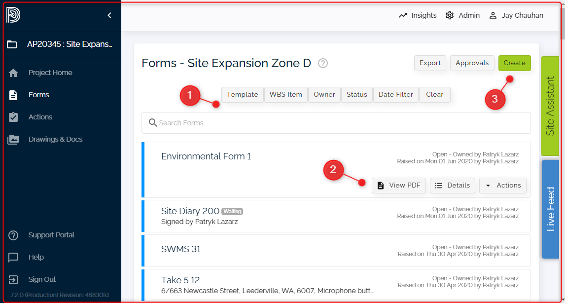 First Steps - Basic navigation – Damstra