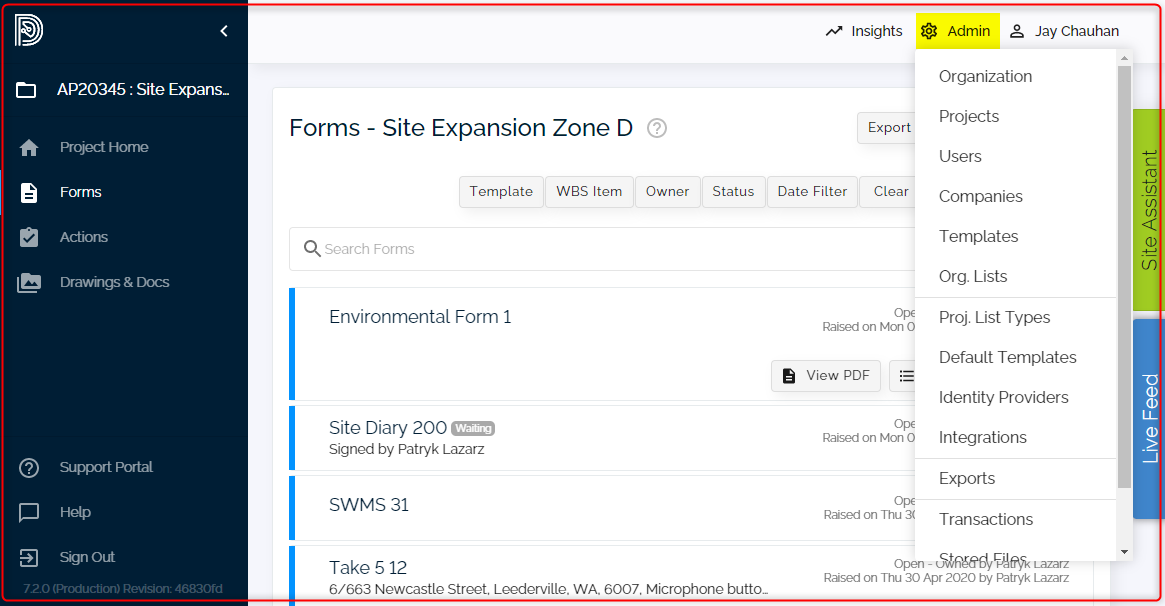 First Steps - Basic navigation – Damstra