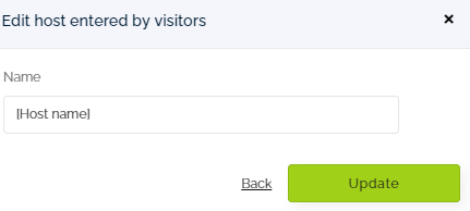 Log on Questionnaire (Visitor Host) – Damstra
