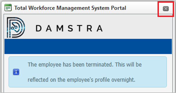 How do i remove / terminate an employee from my Company? – Damstra