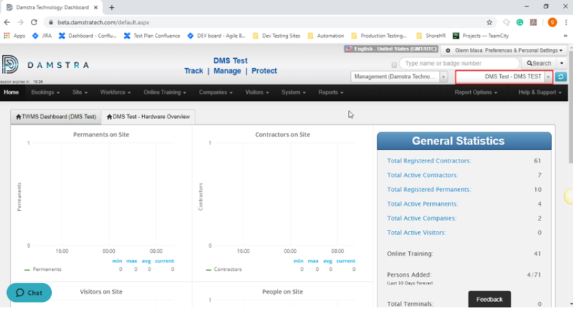 TWMS Mobile Remote Log ON or OFF Release Notes V1 – Damstra