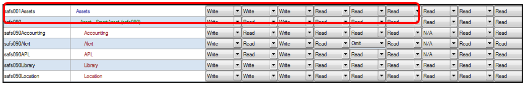 System configuration - User profiles – Damstra