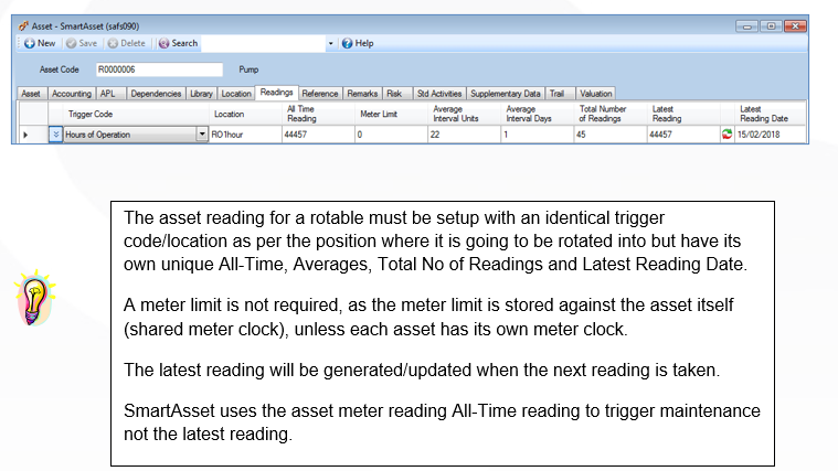 Asset Codes for Rotable Assets – Damstra