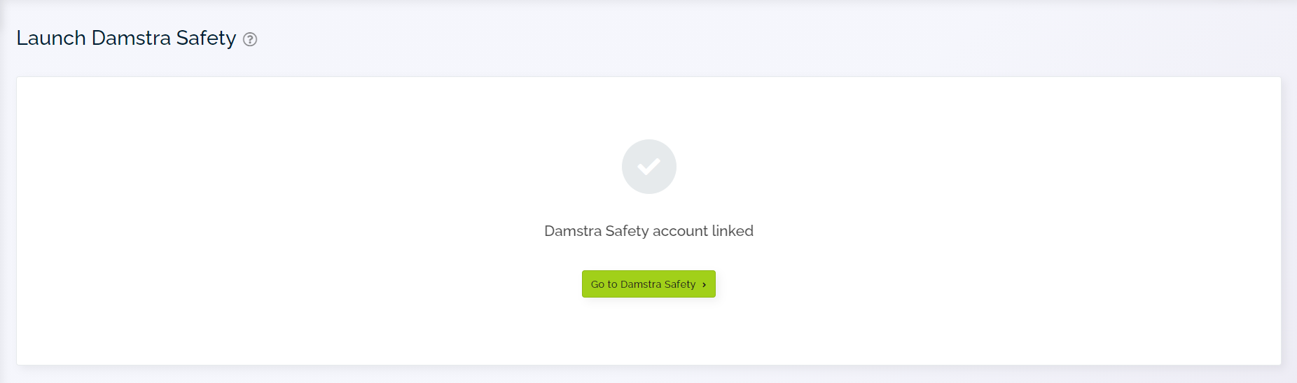Accessing Damstra Safety – Damstra