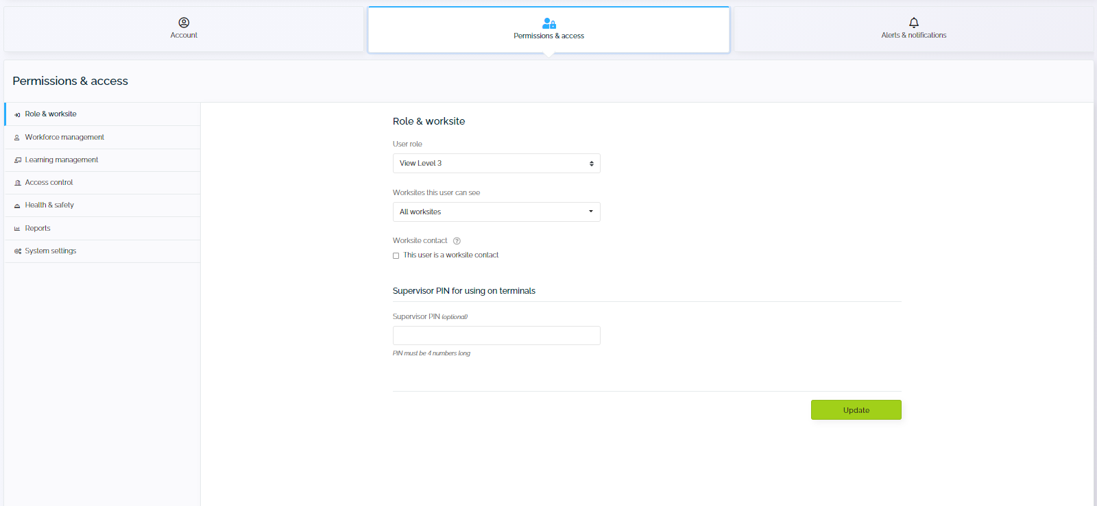 Managing Users – Damstra
