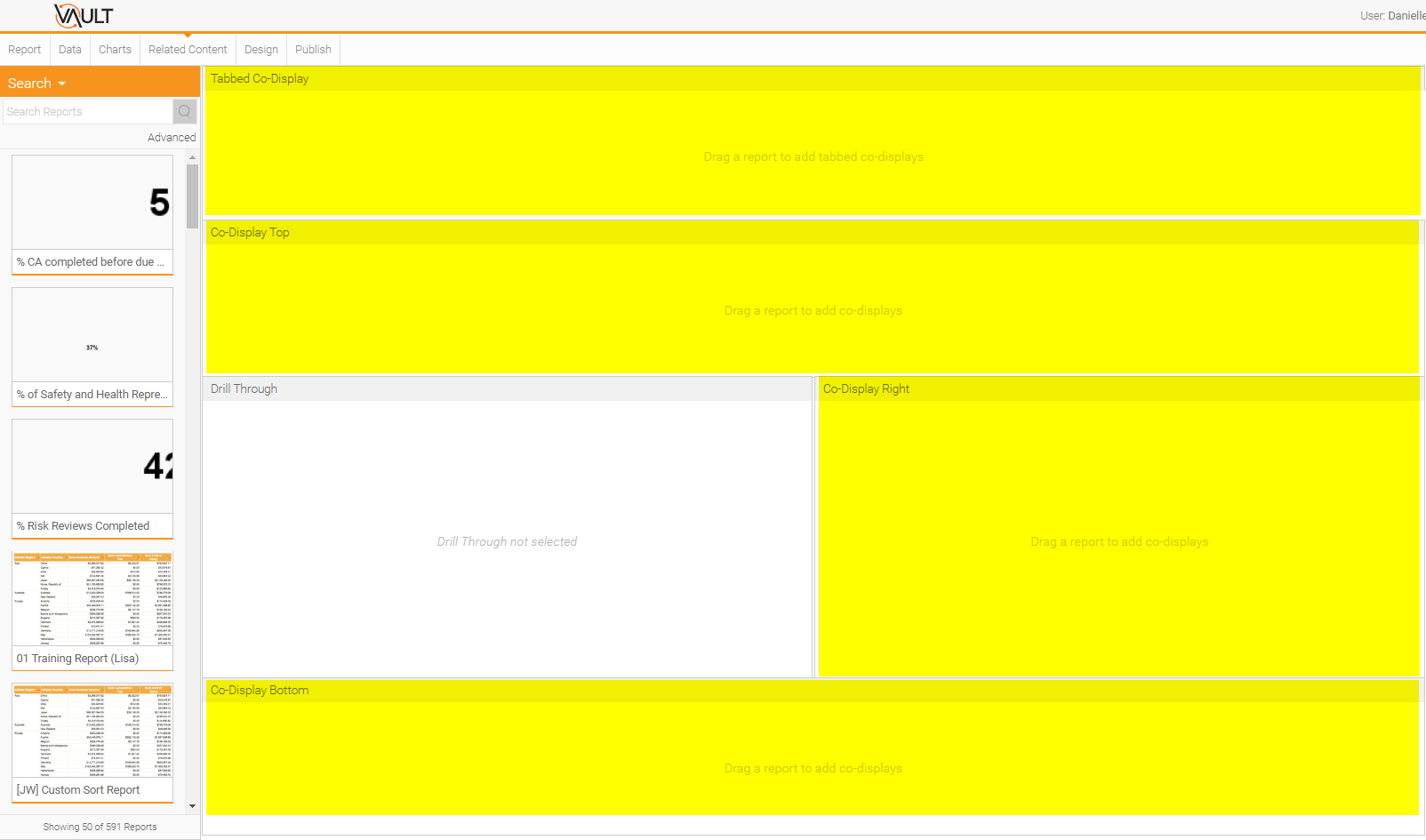 Create a BI Co-Display Report – Damstra