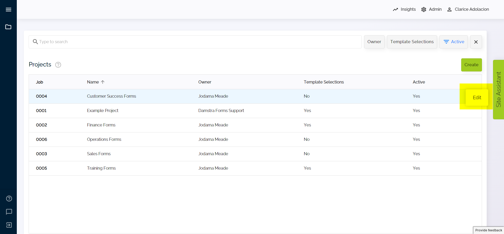 Projects – Damstra