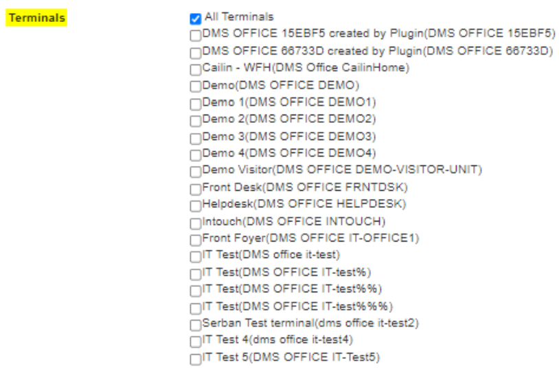 TWMS - AOD Testing Manual – Damstra