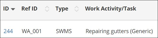 Creating a SWMS – Damstra