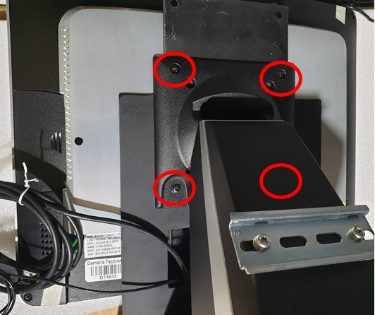 Visitor Terminal Bracket Replacement Guide (DT-VTMK2) – Damstra